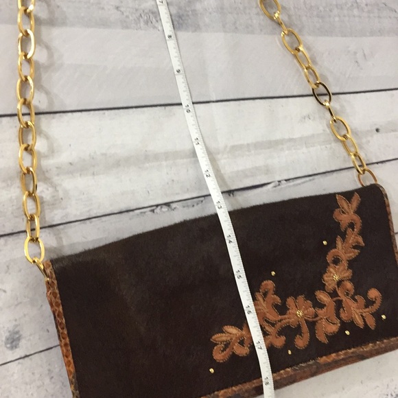 Cache | Bags | Cache Cowhide Clutchpurse | Poshmark